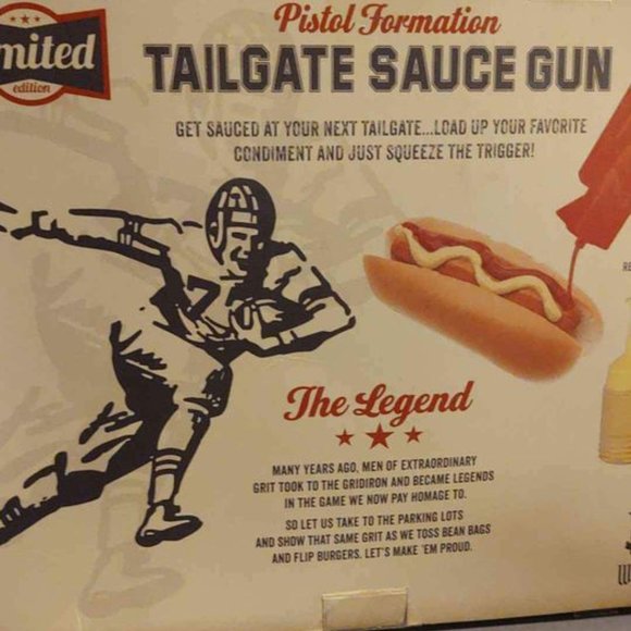 Kitchen | Tailgate Sauce Dispenser Ketchup And Mustard Gun Dispenser ...